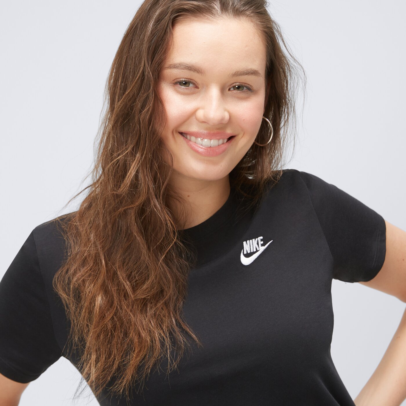 NIKE T SHIRT W NSW CLUB DX7902 010 Czarny Damskie Koszulki 50 Style NIKE T SHIRT W NSW CLUB DX7902 010 Czarny Damskie Koszulki 50 Style