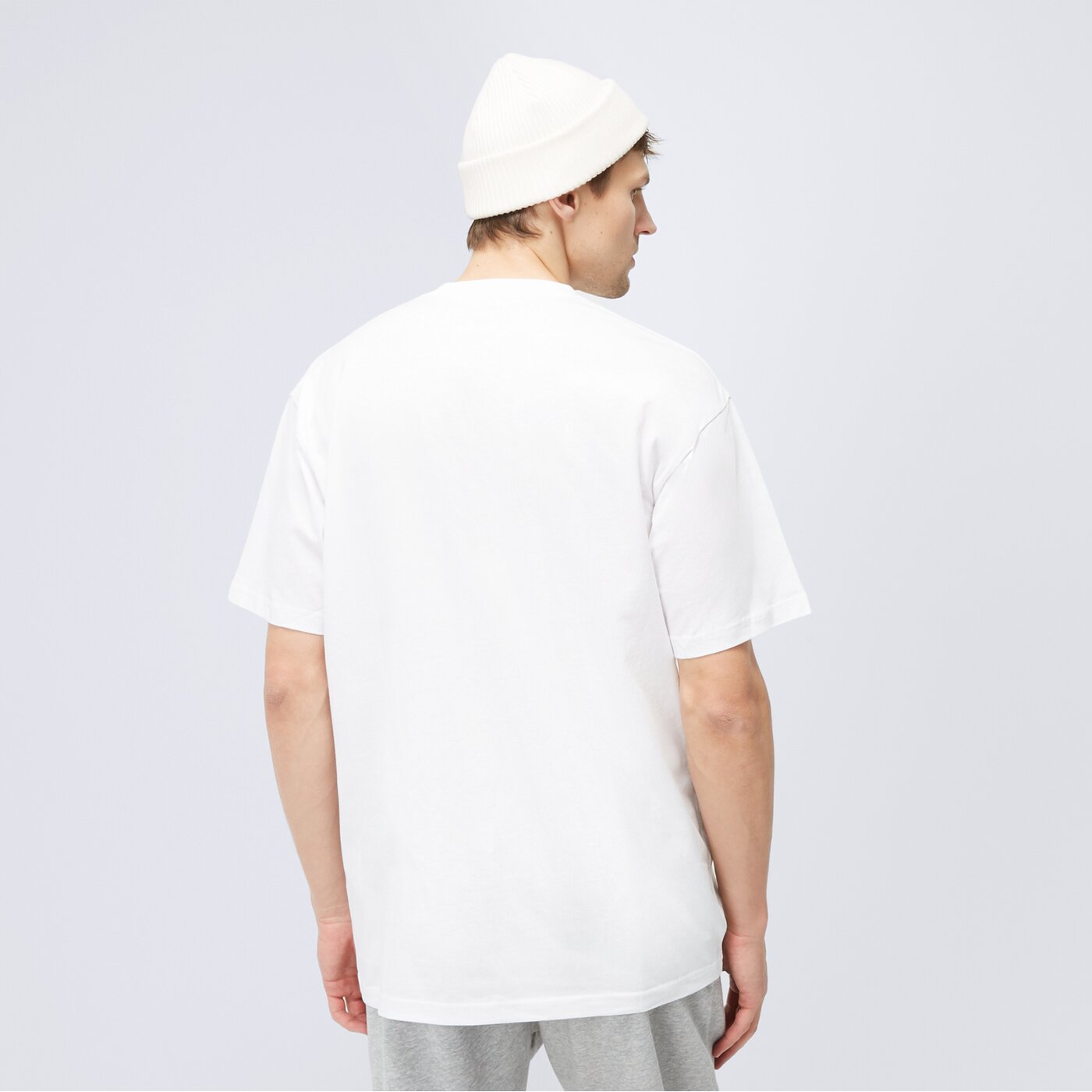 VANS T-SHIRT MINI SCRIPT-B (VN0A7Y3SWHT1) biały | Męskie Koszulki | 50 ...