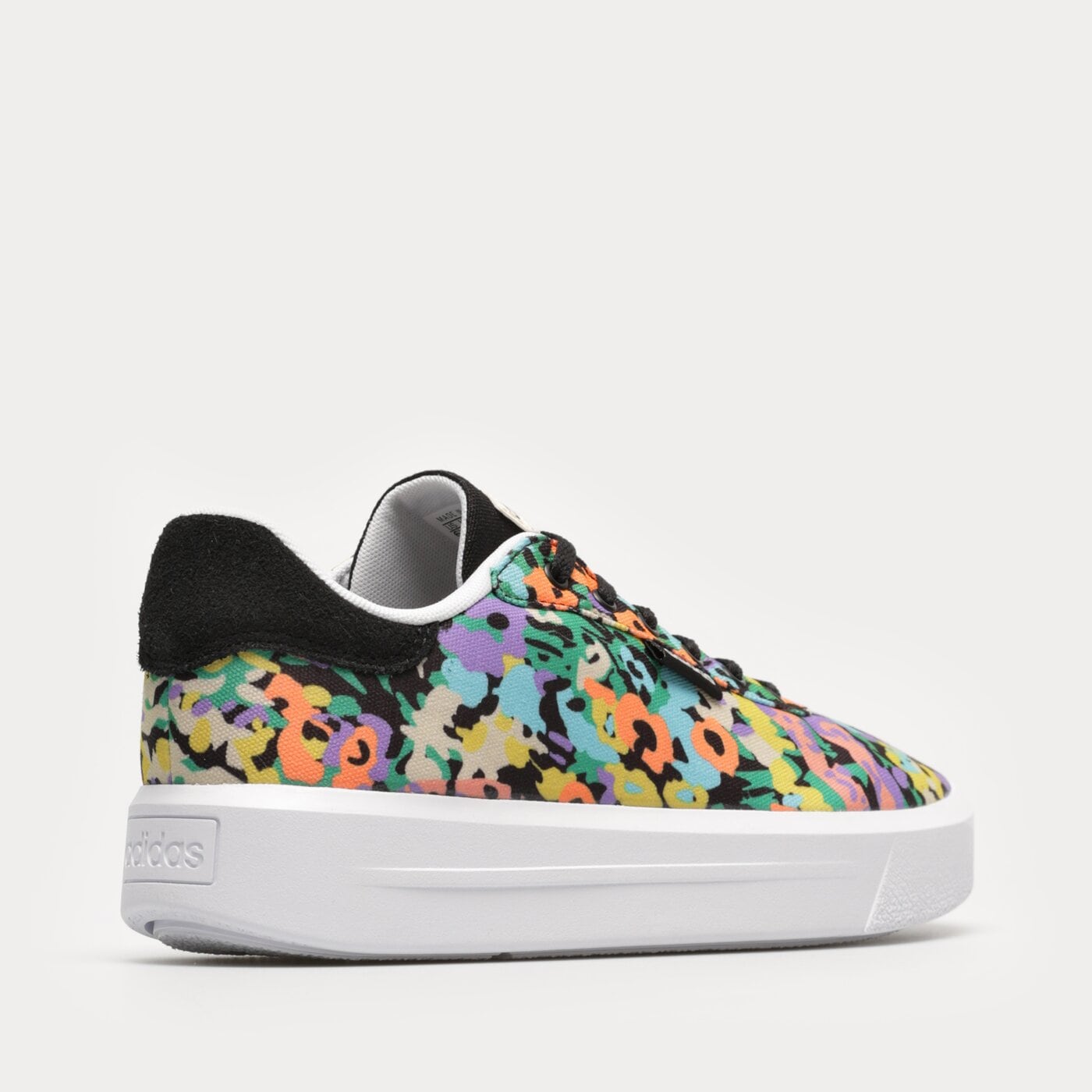 ADIDAS COURT PLATFORM CLN (HP9437) MULTICOLOR | Damskie Buty lifestyle ...
