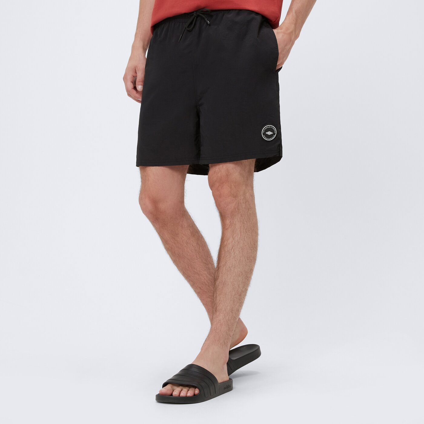 UMBRO SZORTY ESS SWIM (UL125KOM01004) czarny | Męskie Kąpielówki | 50 style