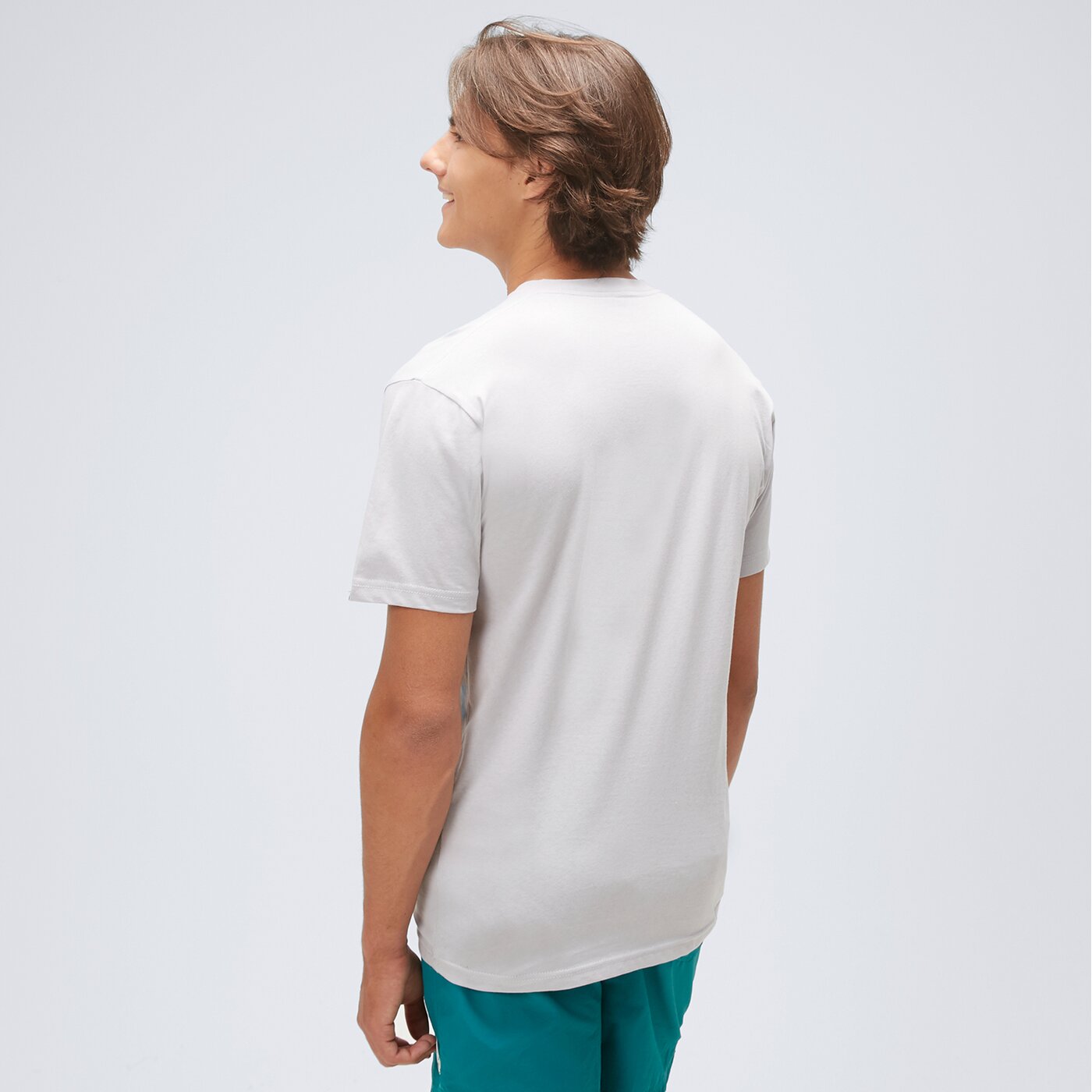 VANS T-SHIRT MINI SCRIPT-B (VN0A7Y3SY5H1) szary | Męskie Koszulki | 50 ...