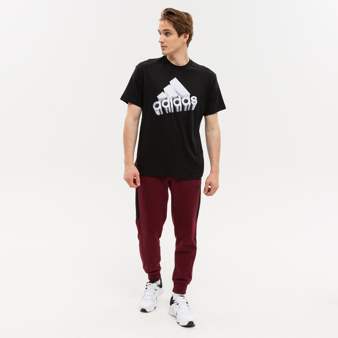 ADIDAS T-SHIRT SS M BL Q3 T (HK0376) czarny | Męskie Koszulki | 50 style