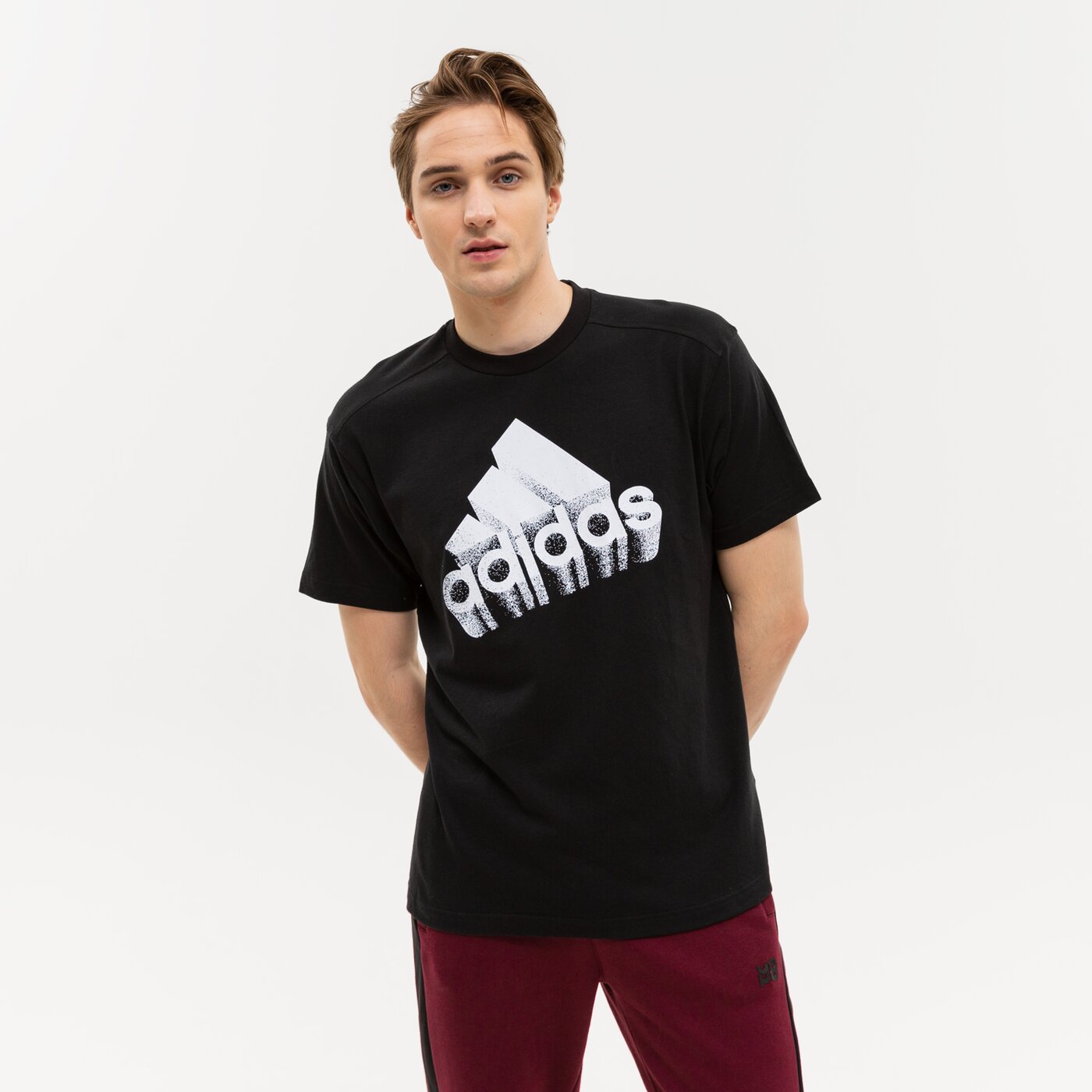 ADIDAS T-SHIRT SS M BL Q3 T (HK0376) czarny | Męskie Koszulki | 50 style