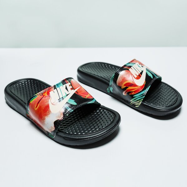 NIKE WMNS BENASSI JDI PRINT (618919-019) | Damskie Klapki | 50 style