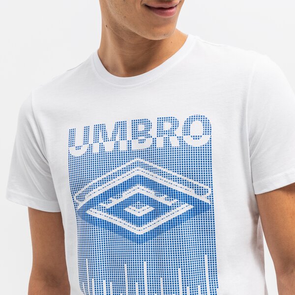 UMBRO T-SHIRT ALDO (UL122TSM27002) biały | Męskie Koszulki | 50 style