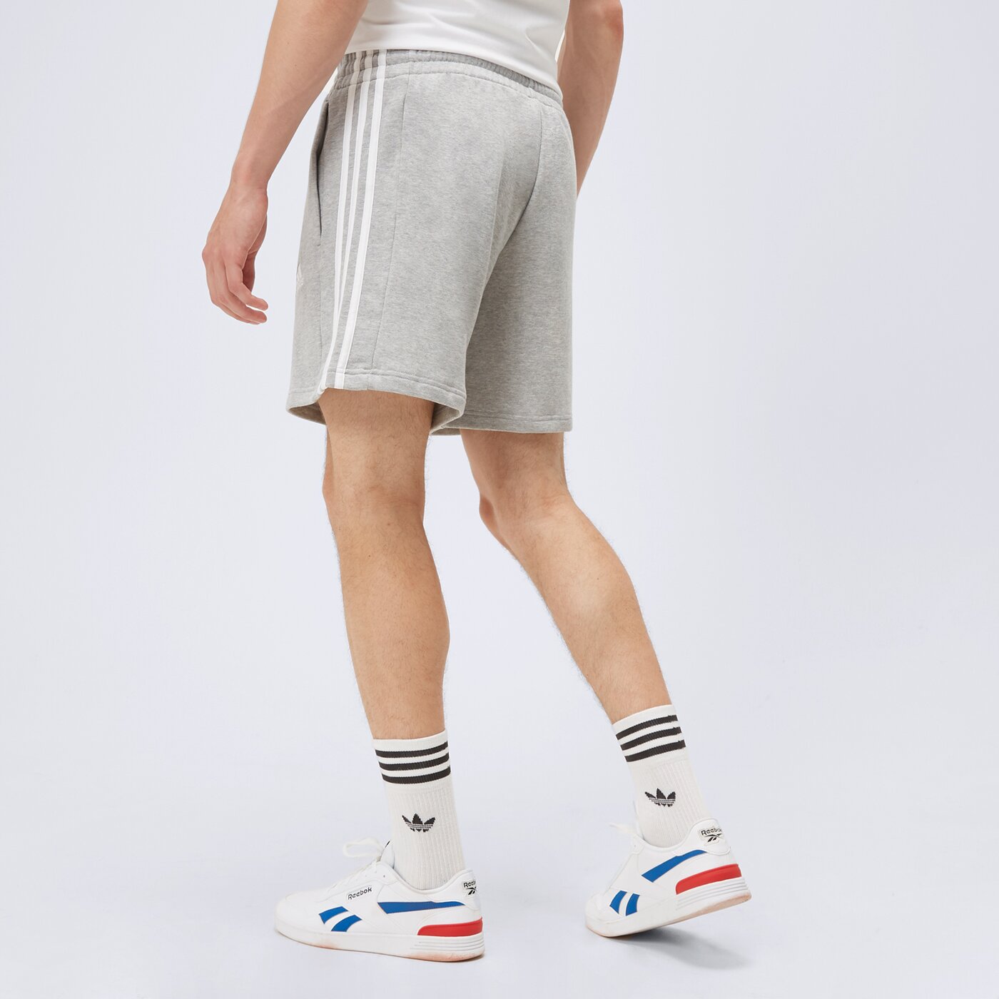 ADIDAS SZORTY M 3S FT SHO (IC9437) szary | Męskie Spodenki | 50 style