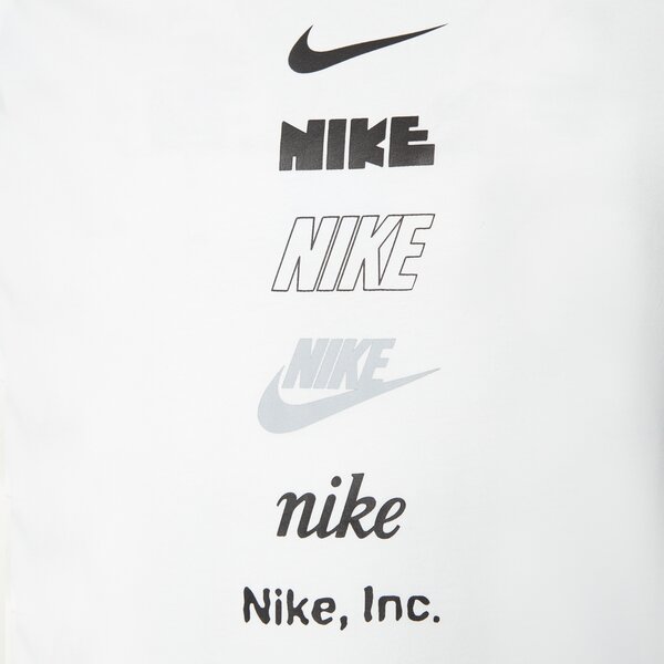 NIKE T-SHIRT STACK LOGO TEE WHITE TEE (DZ2875-100) biały | Męskie ...