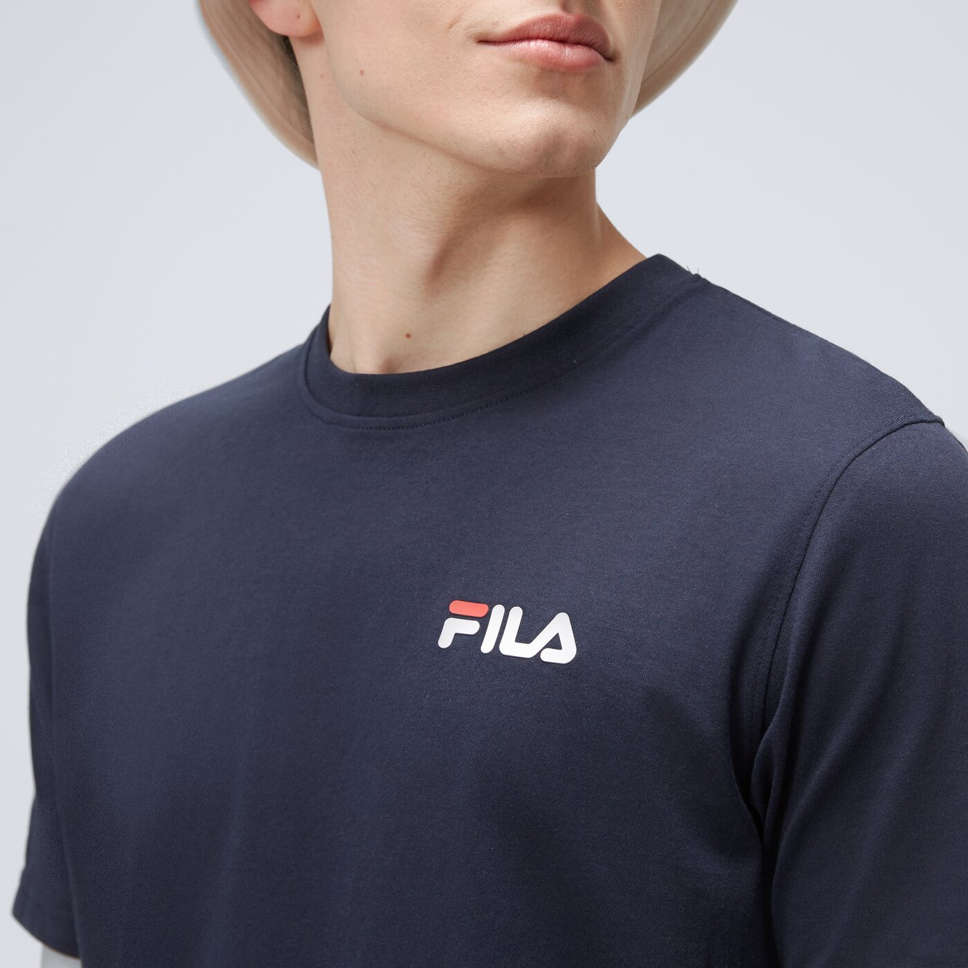 FILA T-SHIRT TERRY SS (SS21SPM091444) granatowy | Męskie Koszulki | 50 style