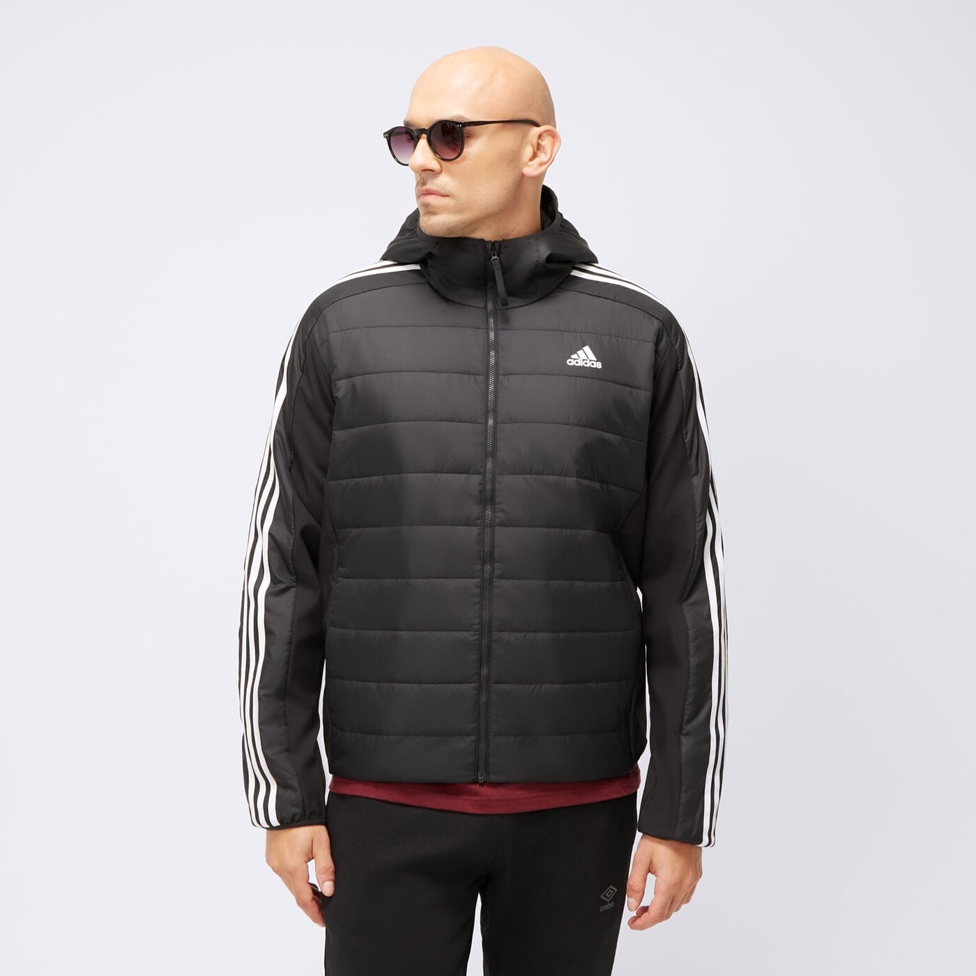 ADIDAS KURTKA ZIMOWA ESS 3S IN HYB J (IN7195) czarny | Męskie Kurtki ...