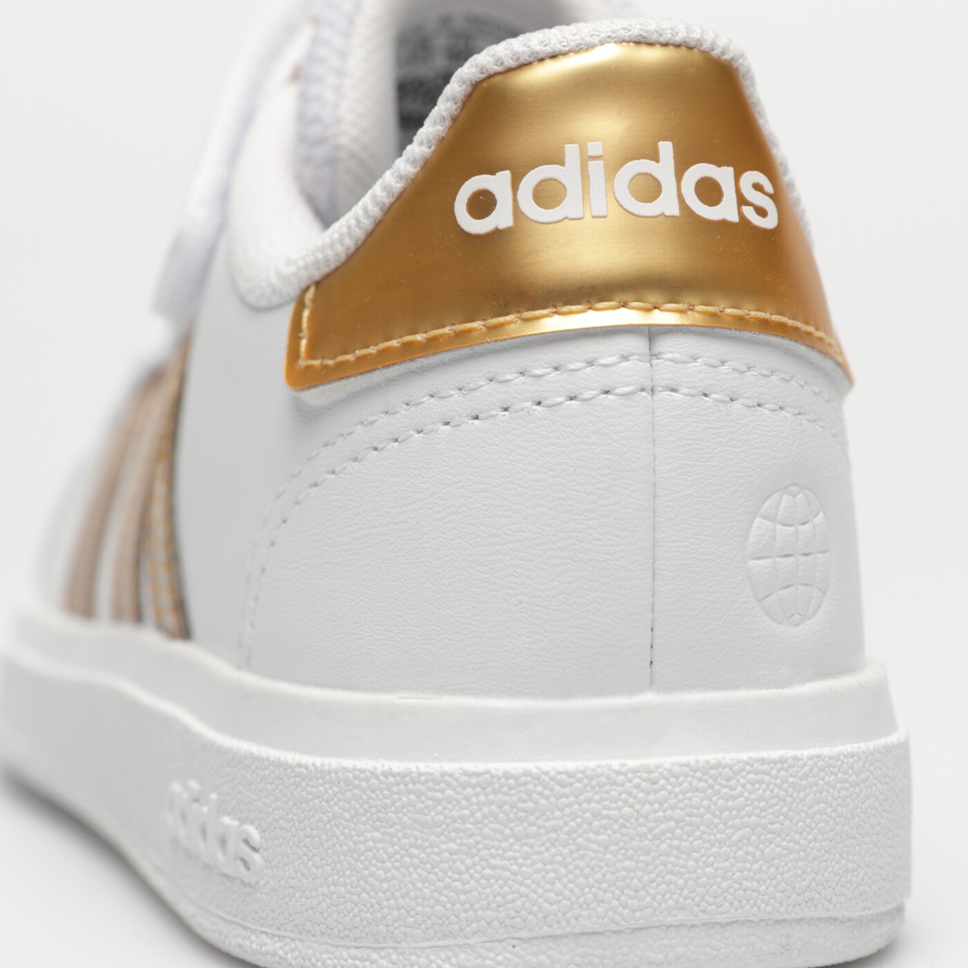 ADIDAS GRAND COURT 2.0 EL K (GY2577) biały | Dziecięce Buty lifestyle ...