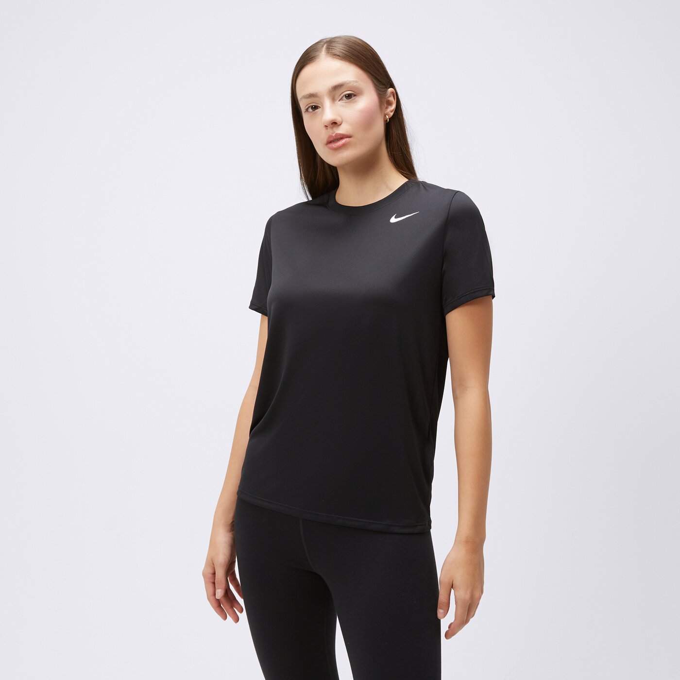 NIKE T-SHIRT SS W NK DF TEE RLGD LBR (DX0687-010) czarny | Damskie Koszulki | 50 style