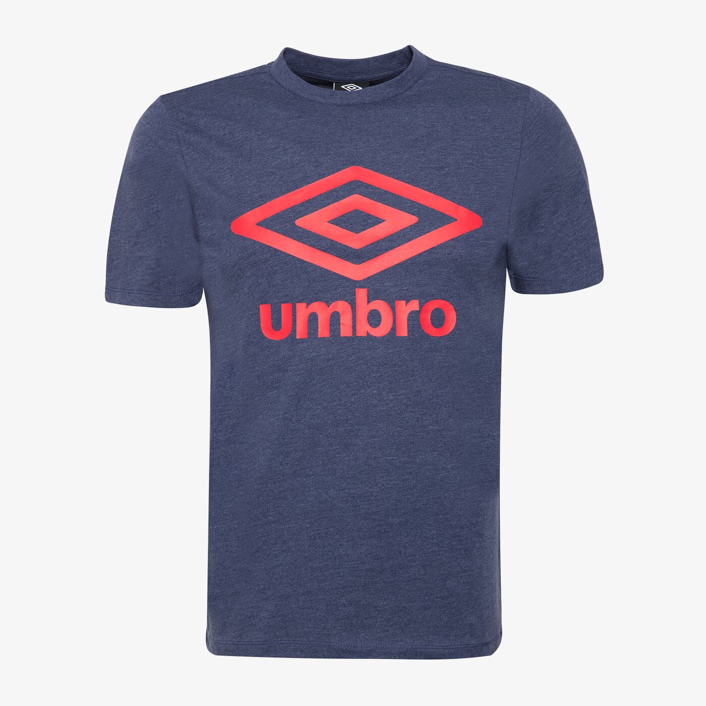 UMBRO T-SHIRT FW LARGE LOGO COTTON (65352U-LKD) granatowy | Męskie Koszulki | 50 style