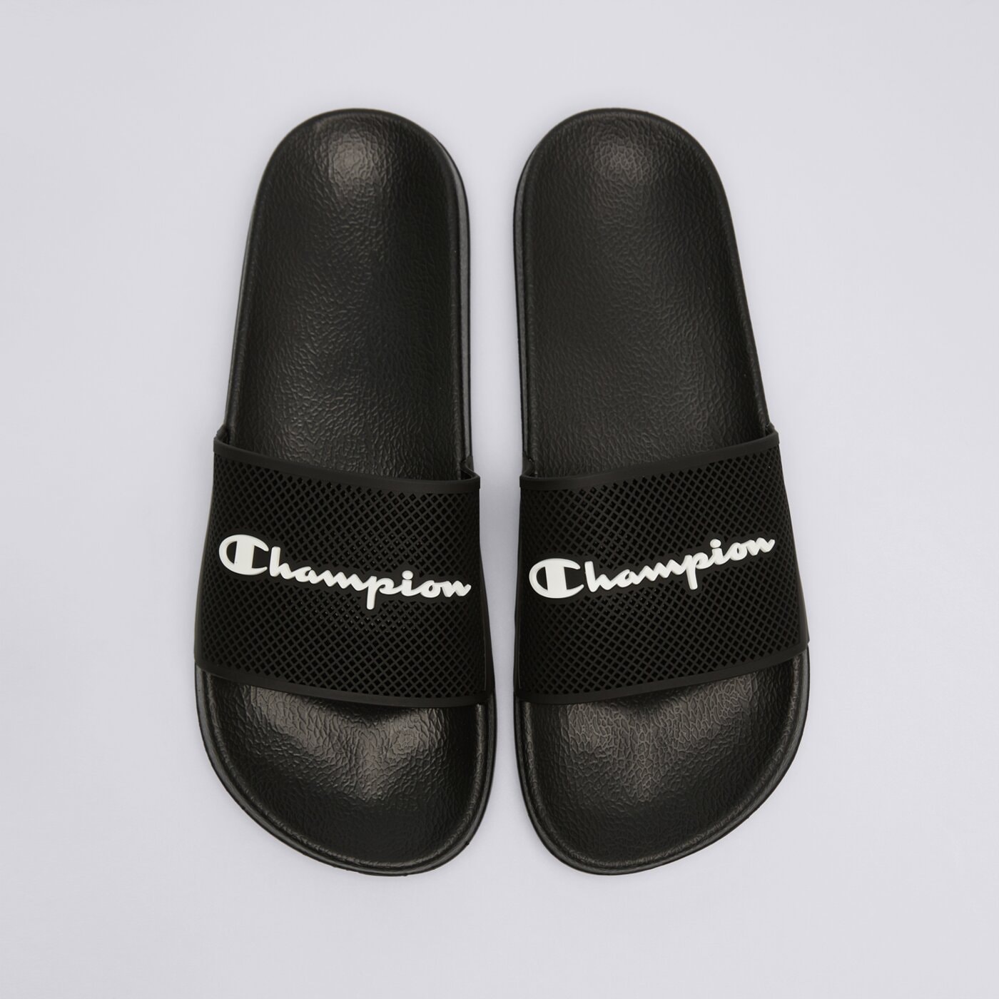 CHAMPION SLIDE DAYTONA (S22316KK001) czarny | Męskie Klapki | 50 style