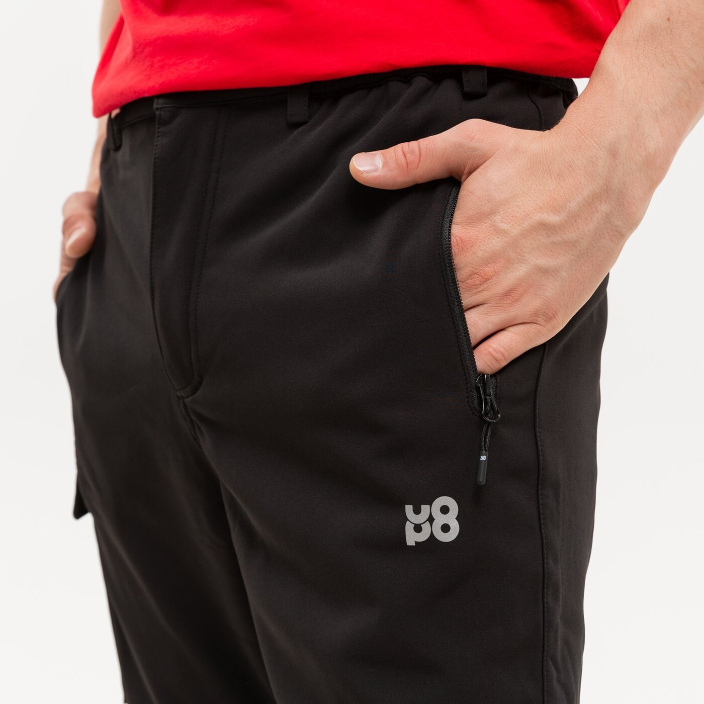 UP8 SPODNIE KITE (UP322SPM51001) czarny | Męskie Spodnie | 50 style