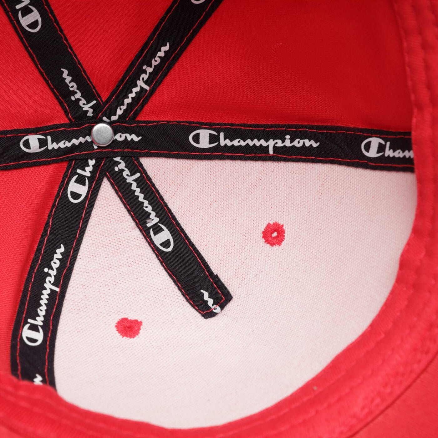 CHAMPION CZAPKA BASEBALL CAP (800380RS005) czerwony | Damskie Czapki z ...