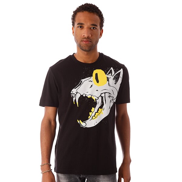 PUMA T-SHIRT SCREAMING TEE (56496301) czarny | Męskie Koszulki | 50 style