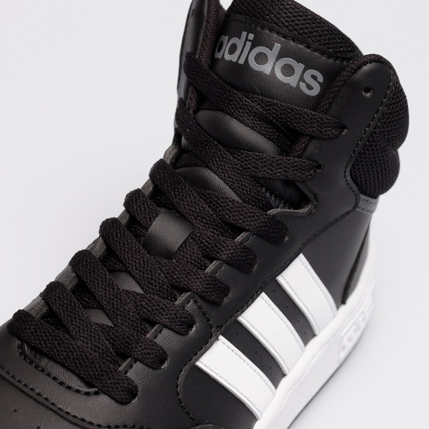 ADIDAS HOOPS MID 3.0 K (GW0402) czarny | Dziecięce Buty lifestyle | 50 ...