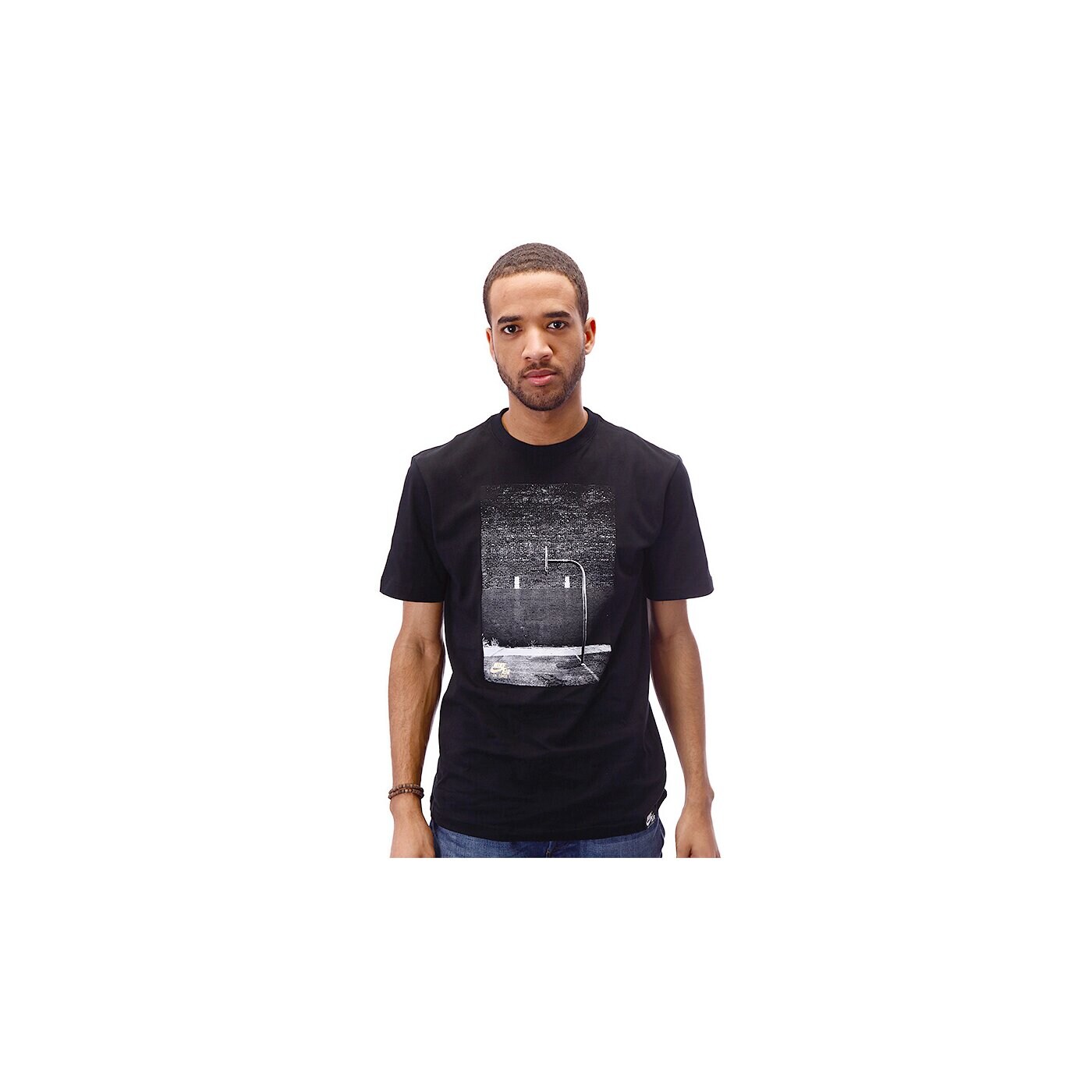 NIKE T-SHIRT AF1 CONCRETE JUNGLE TEE (523459010) czarny | Męskie ...