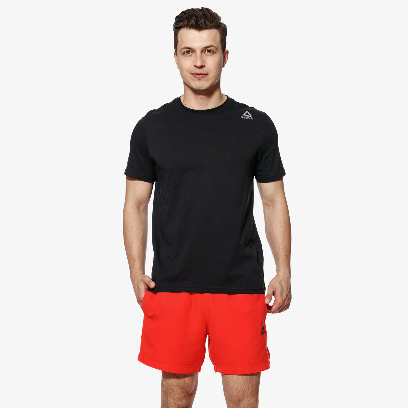 REEBOK T-SHIRT SS EL SL CLASSIC (bk3344) czarny | Męskie Koszulki | 50 ...
