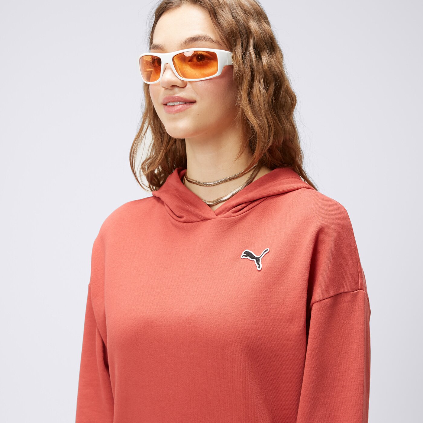 PUMA BLUZA BETTER ESSENTIALS FL (676804 21) czerwony | Damskie Bluzy ...