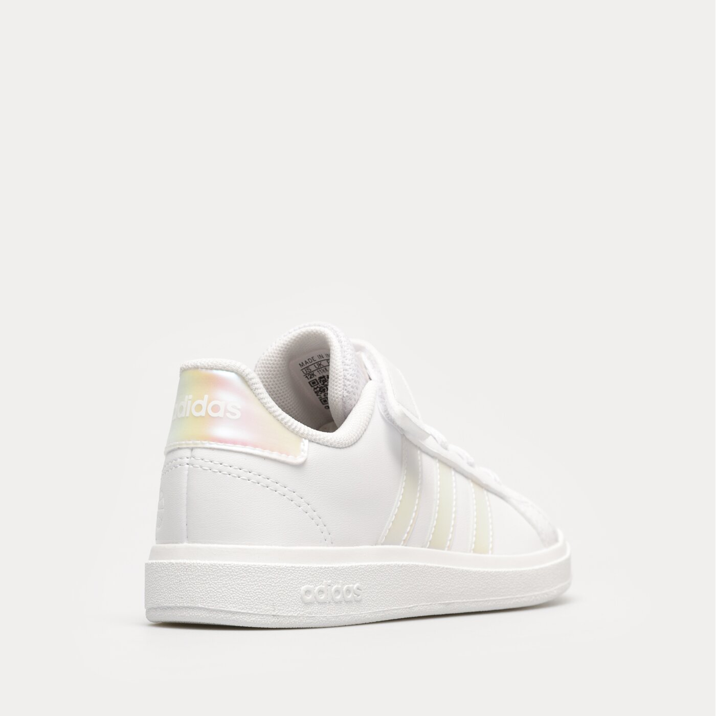 ADIDAS GRAND COURT 2.0 EL K (GY2327) biały | Dziecięce Buty lifestyle ...