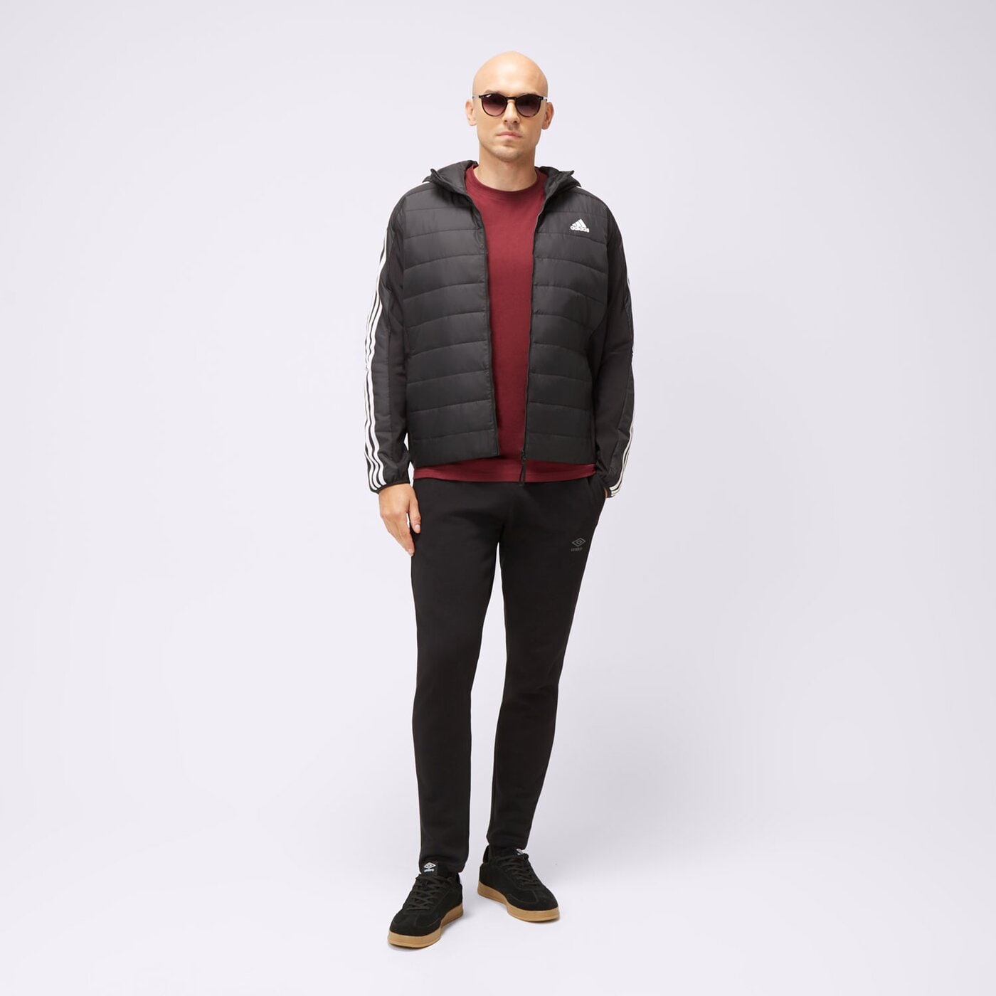 ADIDAS KURTKA ZIMOWA ESS 3S IN HYB J (IN7195) czarny | Męskie Kurtki ...