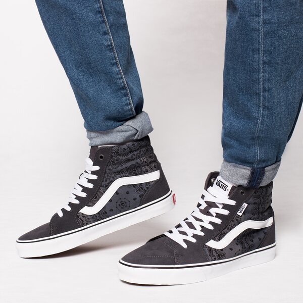 VANS MN FILMORE HI (VN0A5HZLRP91) granatowy | Męskie Buty lifestyle ...