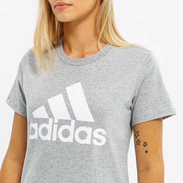 ADIDAS T-SHIRT W BL T (H07808) szary | Damskie Koszulki | 50 style