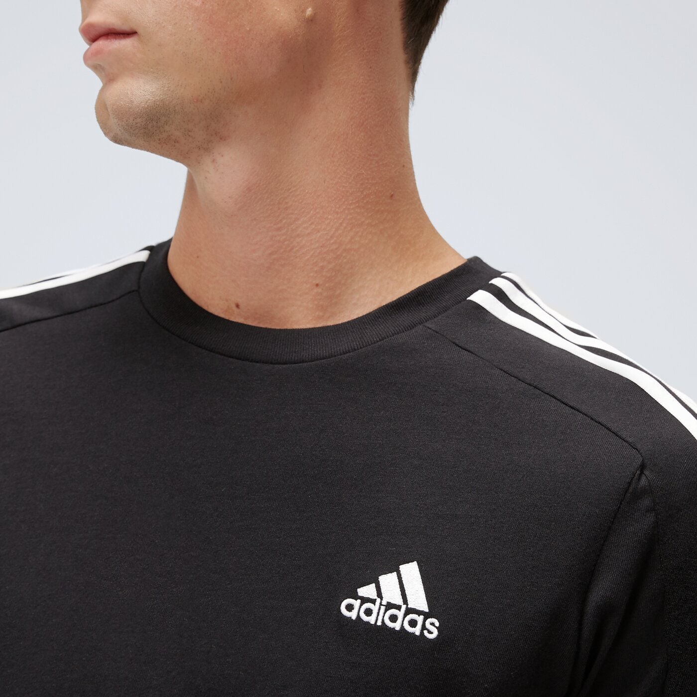 ADIDAS T-SHIRT M 3S SJ T (IC9334) czarny | Męskie Koszulki | 50 style