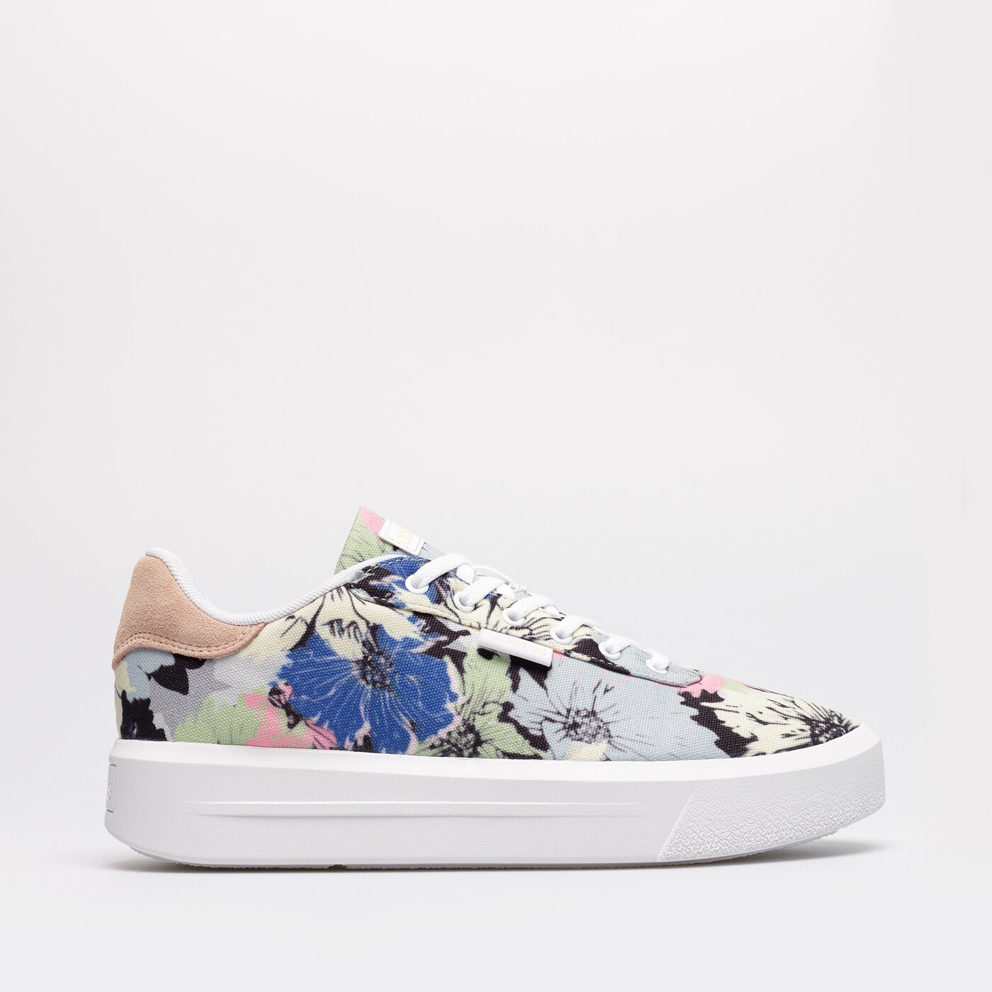 ADIDAS COURT PLATFORM CLN (GW9784) MULTICOLOR | Damskie Buty lifestyle ...