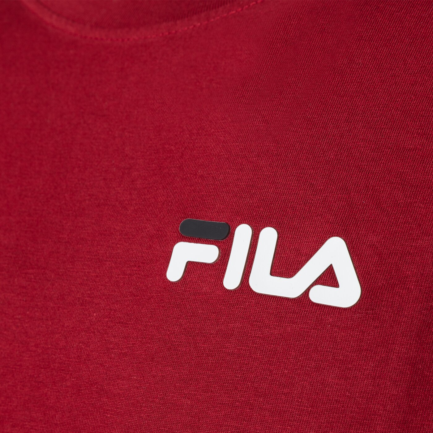 FILA T-SHIRT TERRY SS (SS21SPM091603) bordowy | Męskie Koszulki | 50 style