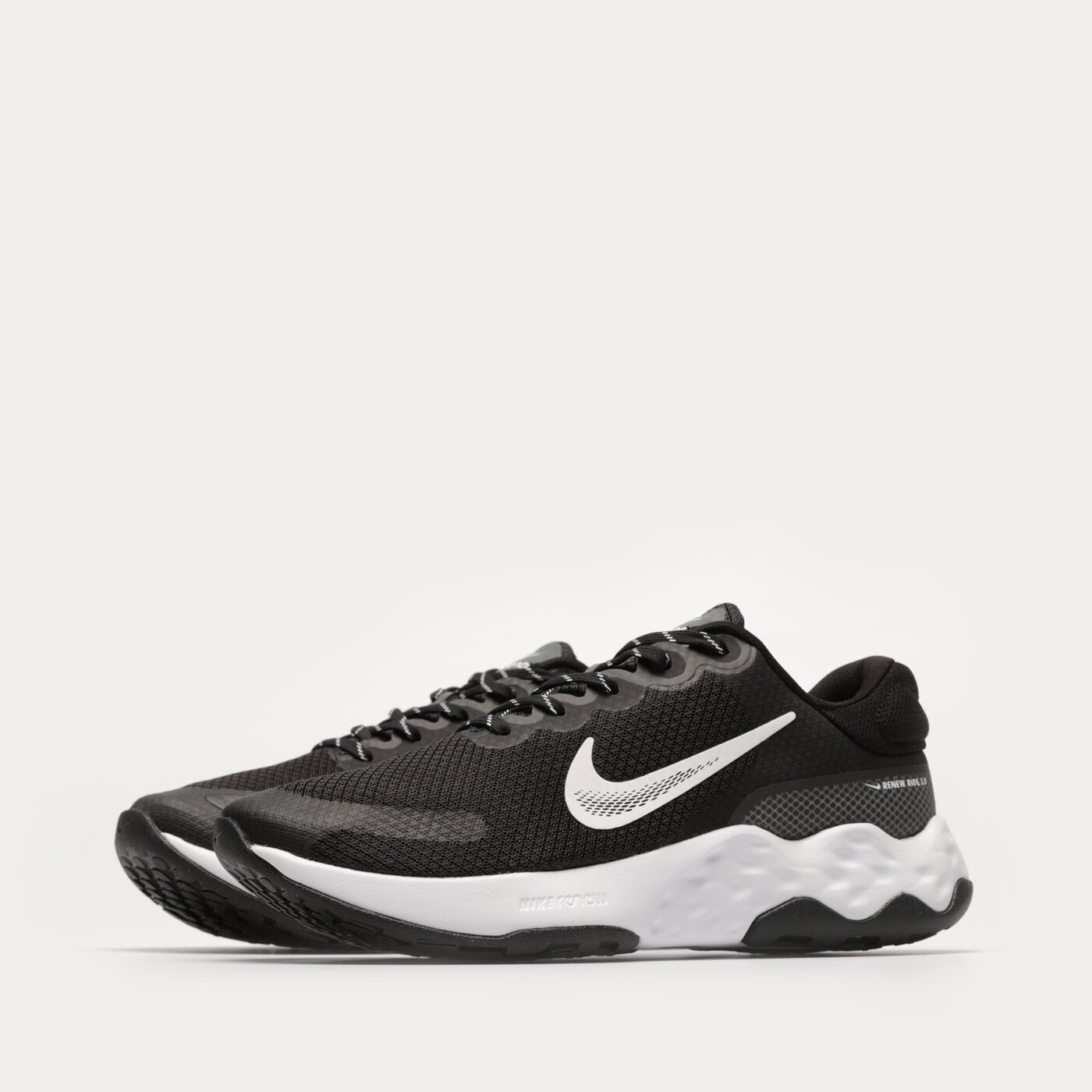 NIKE RENEW RIDE 3 (DC8185-001) czarny | Męskie Buty do biegania | 50 style