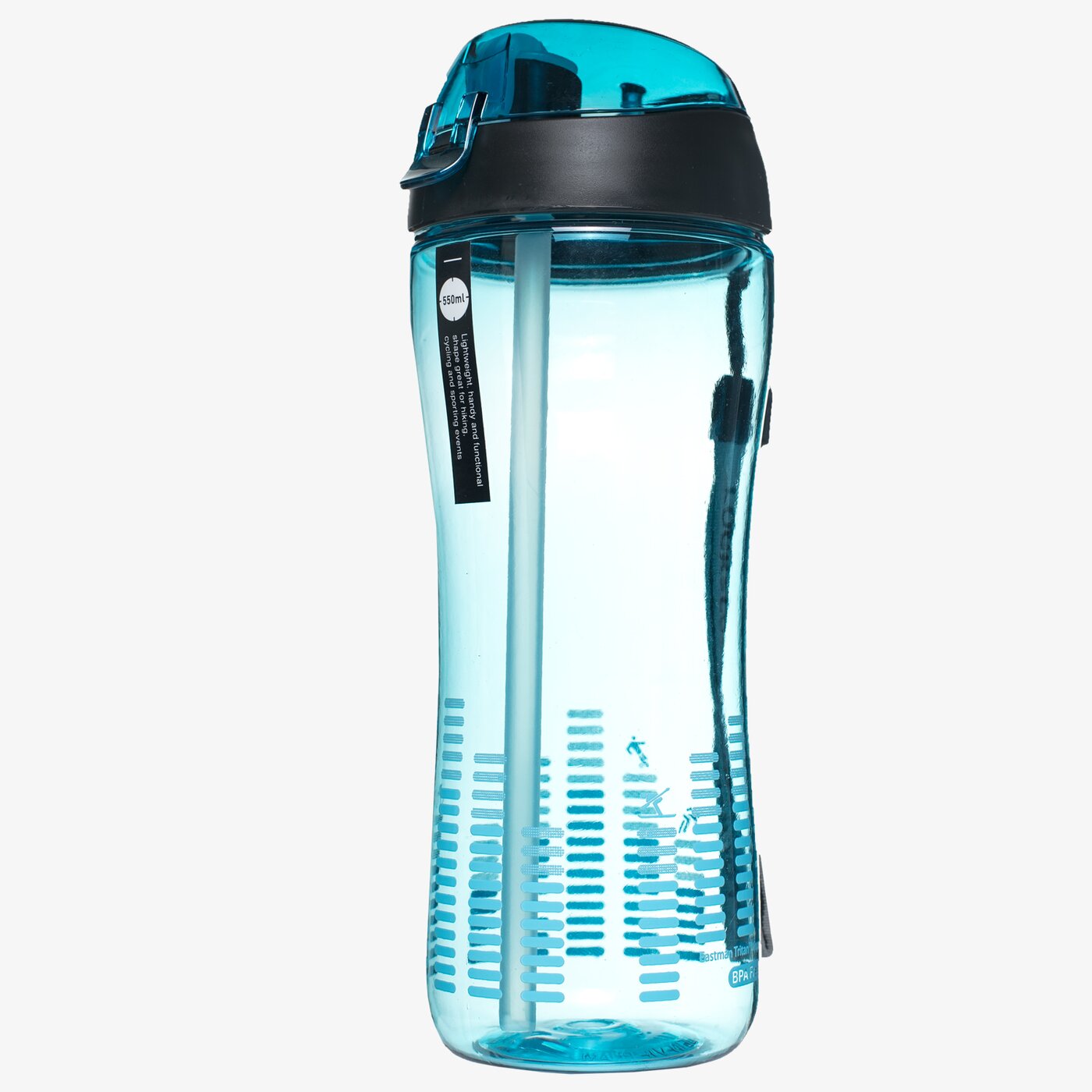 LOCK&LOCK BIDON BUTELKA SPORTOWA Z RURKĄ 550ML (ABF628B) Damskie | cena ...